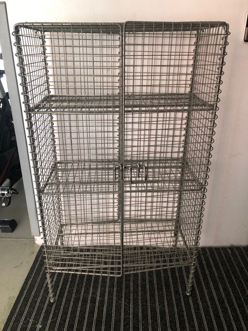 Metal mesh 4 tier rack, Furniture & Home Living, Furniture, Shelves ...