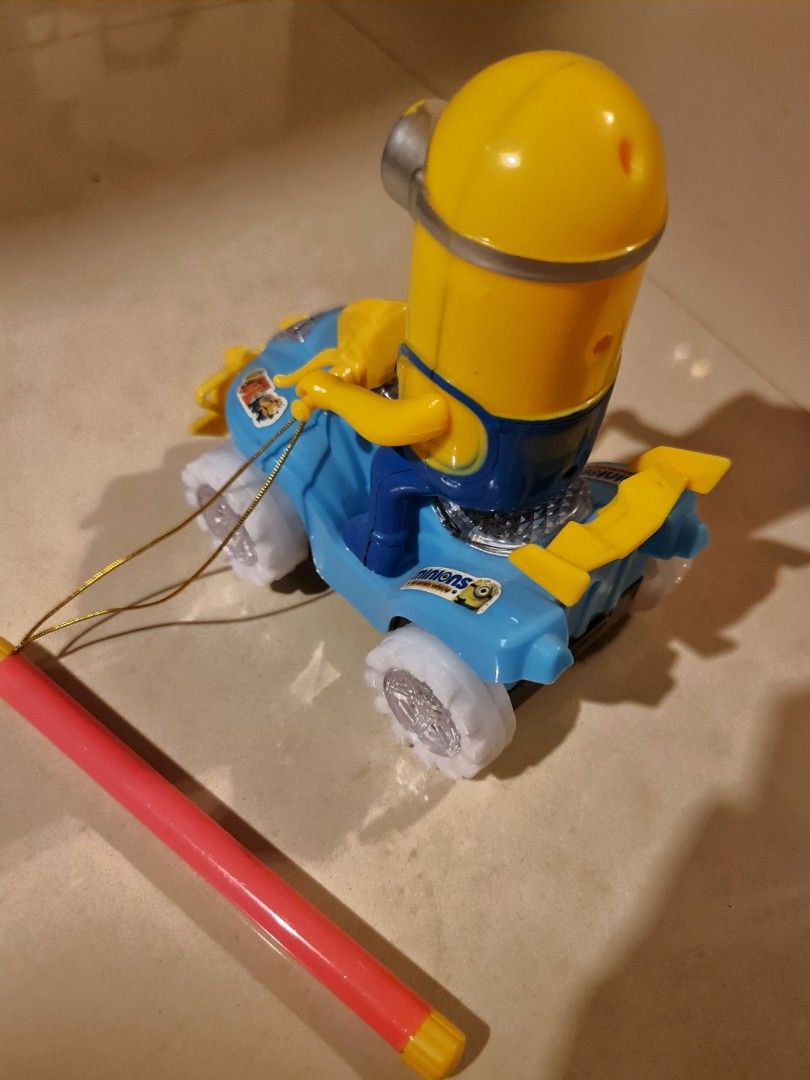 Mid Autumn Minion Lantern / Toy Car with Lights & Music, Hobbies & Toys ...