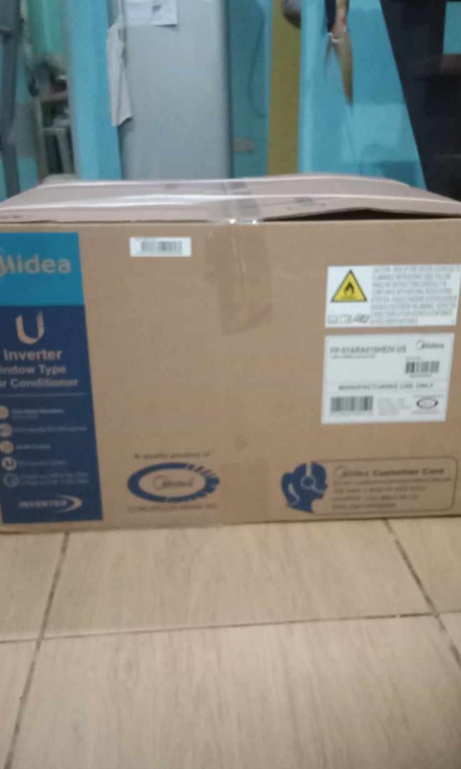 Midea U - Type 1.5 hp inverter rush, TV & Home Appliances, Other Home ...