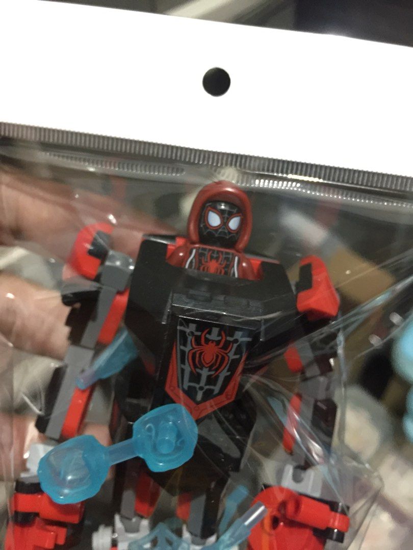 Miles Morales mech armor Lego, Hobbies & Toys, Toys & Games on Carousell