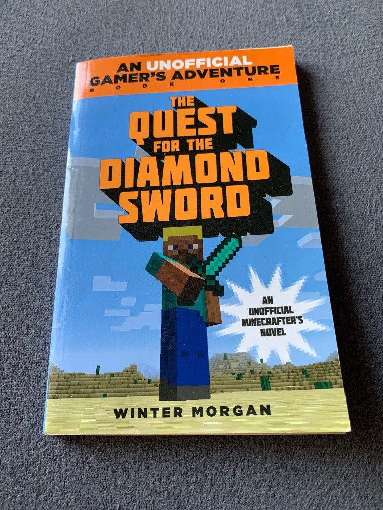 Minecraft - the quest for the diamond sword, 興趣及遊戲, 書本 & 文具, 兒童書籍 ...