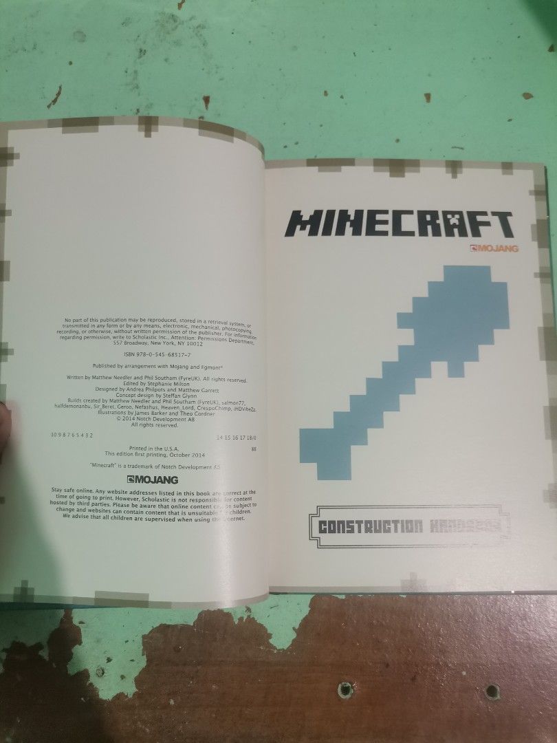 Minecraft Construction Handbook, Hobbies & Toys, Books & Magazines ...
