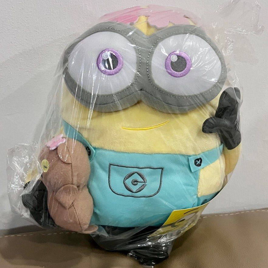 Minion Bob Tim Teddy Bear Plush Plushy Plushie Soft Toy Japan Sakura ...