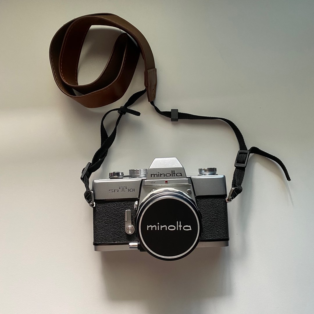 Minolta SRT 101 (Body + Lens), Photography, Cameras on Carousell