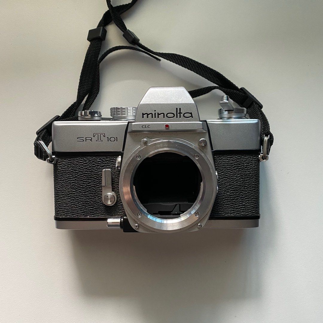 Minolta SRT 101 (Body + Lens), Photography, Cameras on Carousell