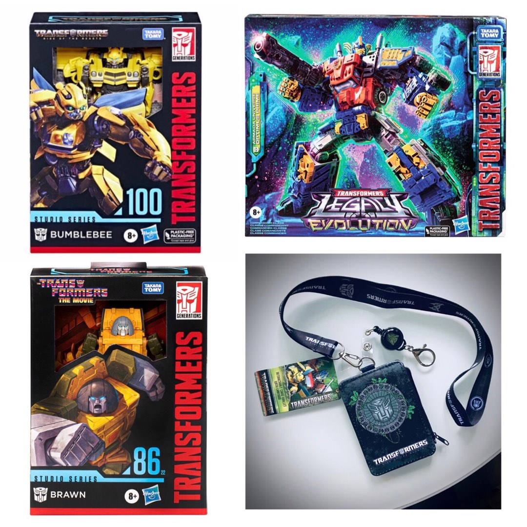 MISB Transformers Rise of The Beasts Retractable ID Badge Card Holder ...