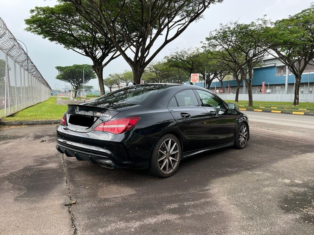 Modded Mercedes-Benz CLA-Class CLA200 AMG CAR RENTAL, Cars, Car Rental on Carousell
