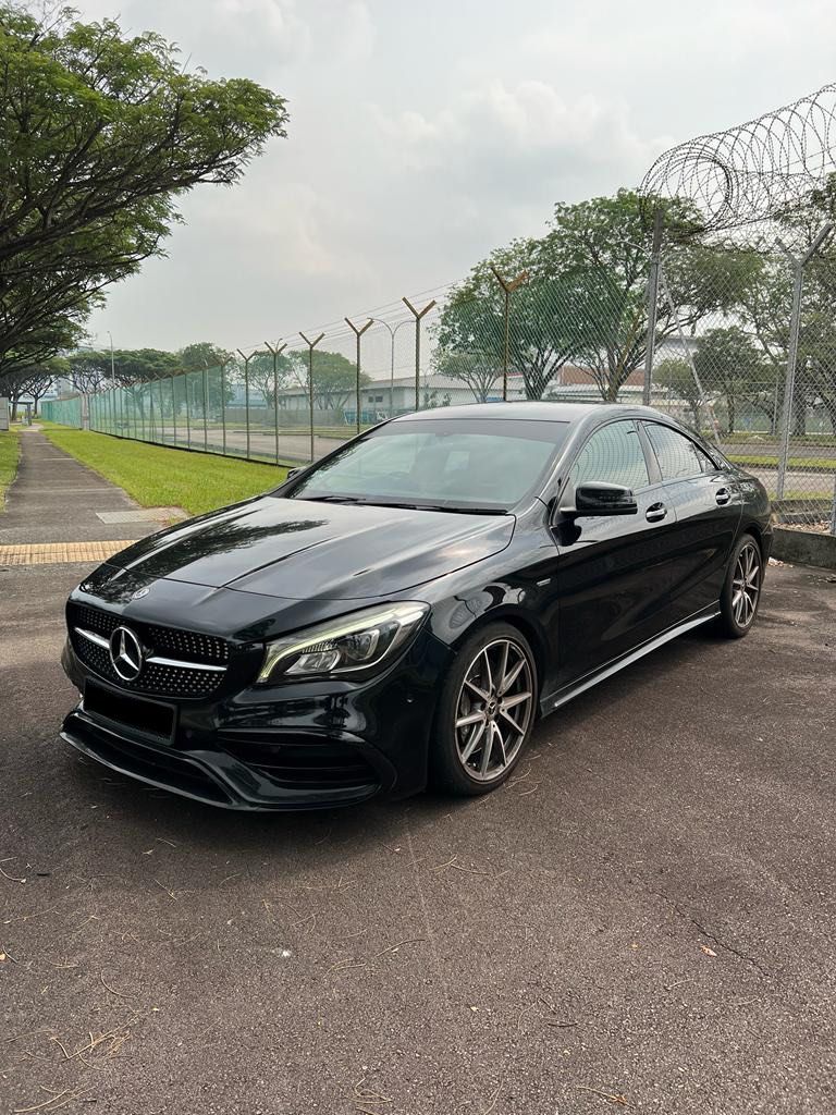 Modded Mercedes-Benz CLA-Class CLA200 AMG CAR RENTAL, Cars, Car Rental on Carousell