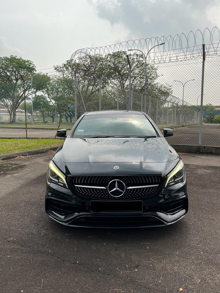 Modded Mercedes-Benz CLA-Class CLA200 AMG CAR RENTAL, Cars, Car Rental on Carousell