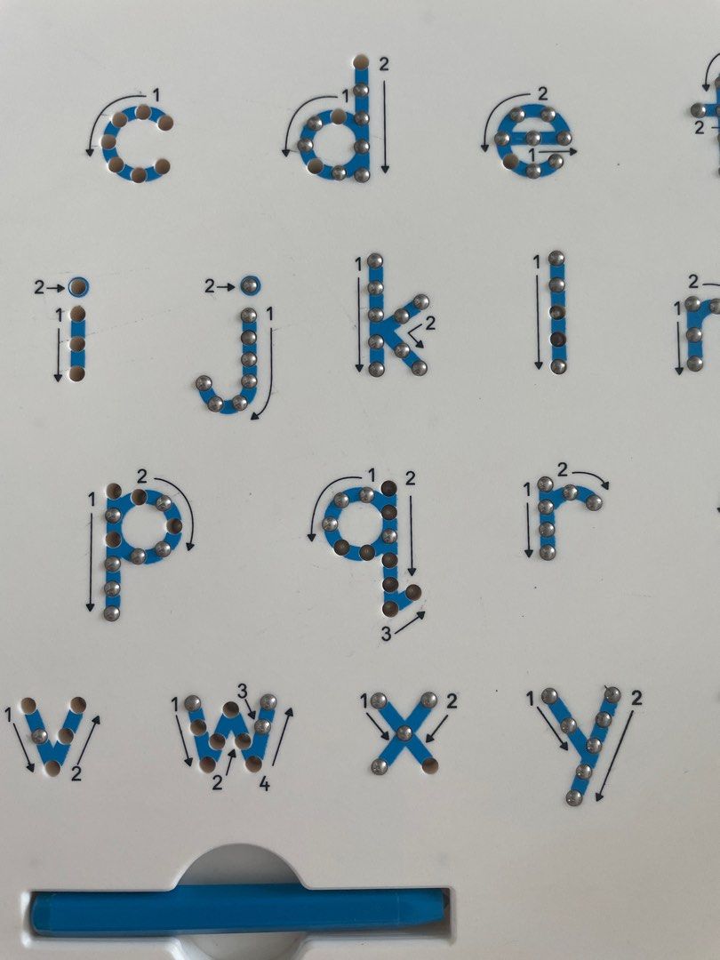 Montessori Alphabet tracing board, Babies & Kids, Infant Playtime on ...