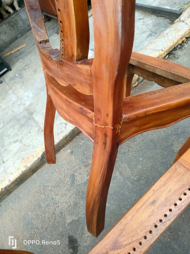 Narra dining chairs, Furniture & Home Living, Furniture, Other Home ...