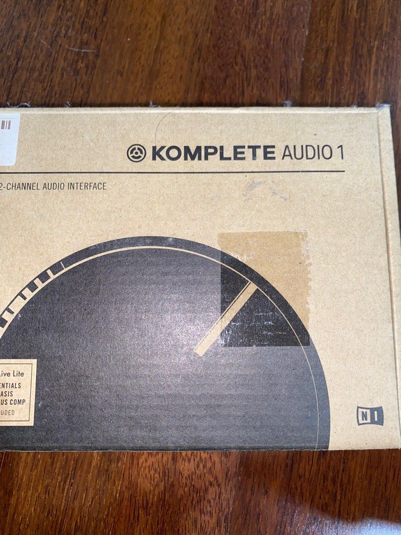 Native Instrument Komplete Audio 1, Hobbies & Toys, Music & Media ...