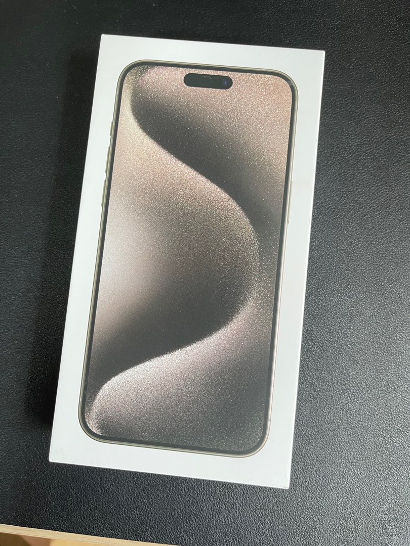 Natural Titanium Iphone 15 Pro Max 256Gb, Mobile Phones & Gadgets ...