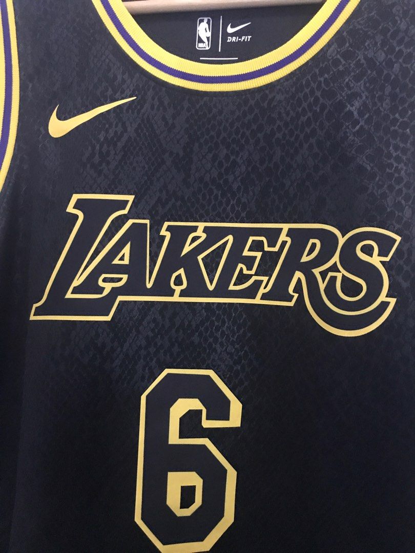 Nba Basketball Lakers 23 James Mamba Heatpress, Men's Fashion ...