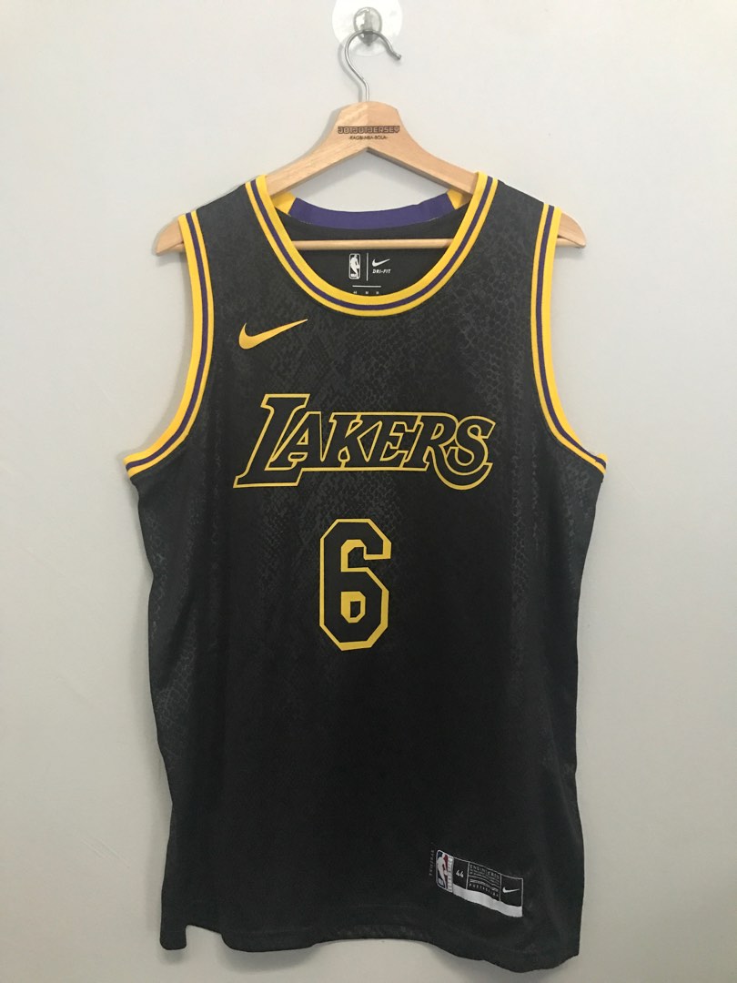 Nba Basketball Lakers 23 James Mamba Heatpress, Men's Fashion ...
