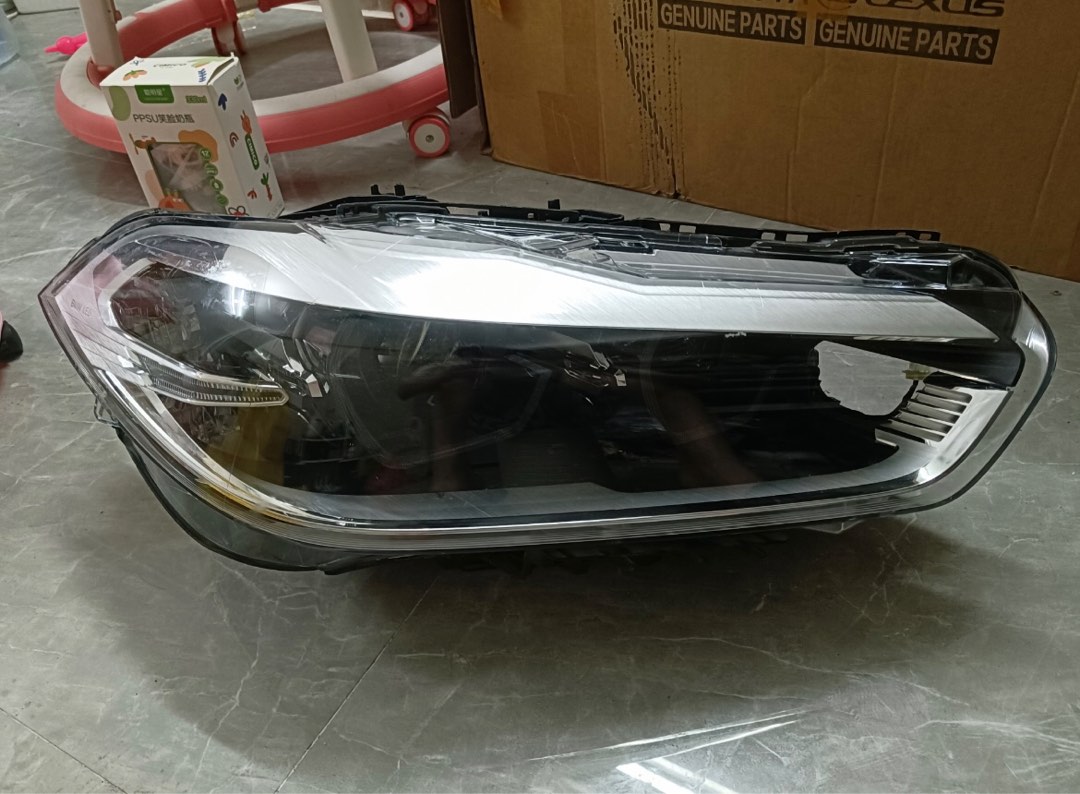 New BMW x2 headlights with LED, Car Accessories, Electronics & Lights on Carousell