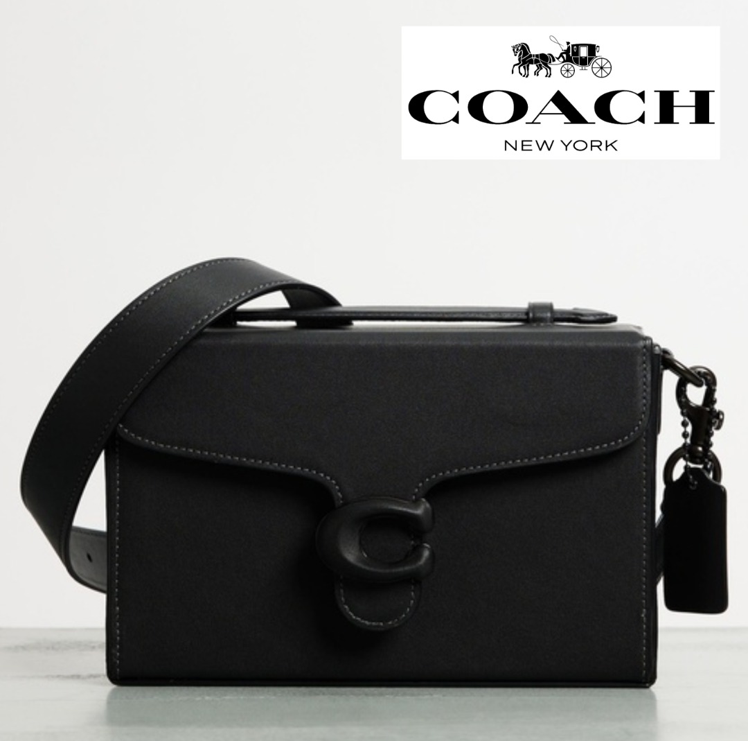 New Coach Original Classic Black Collection Glovetanned Leather Tabby ...