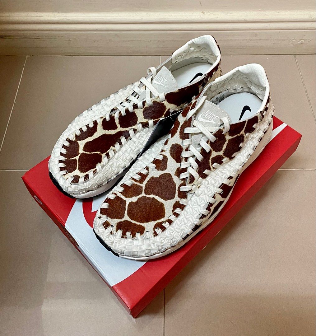 Nike Air Footscape Woven Cow Print 2023, 男裝, 鞋, 波鞋 - Carousell
