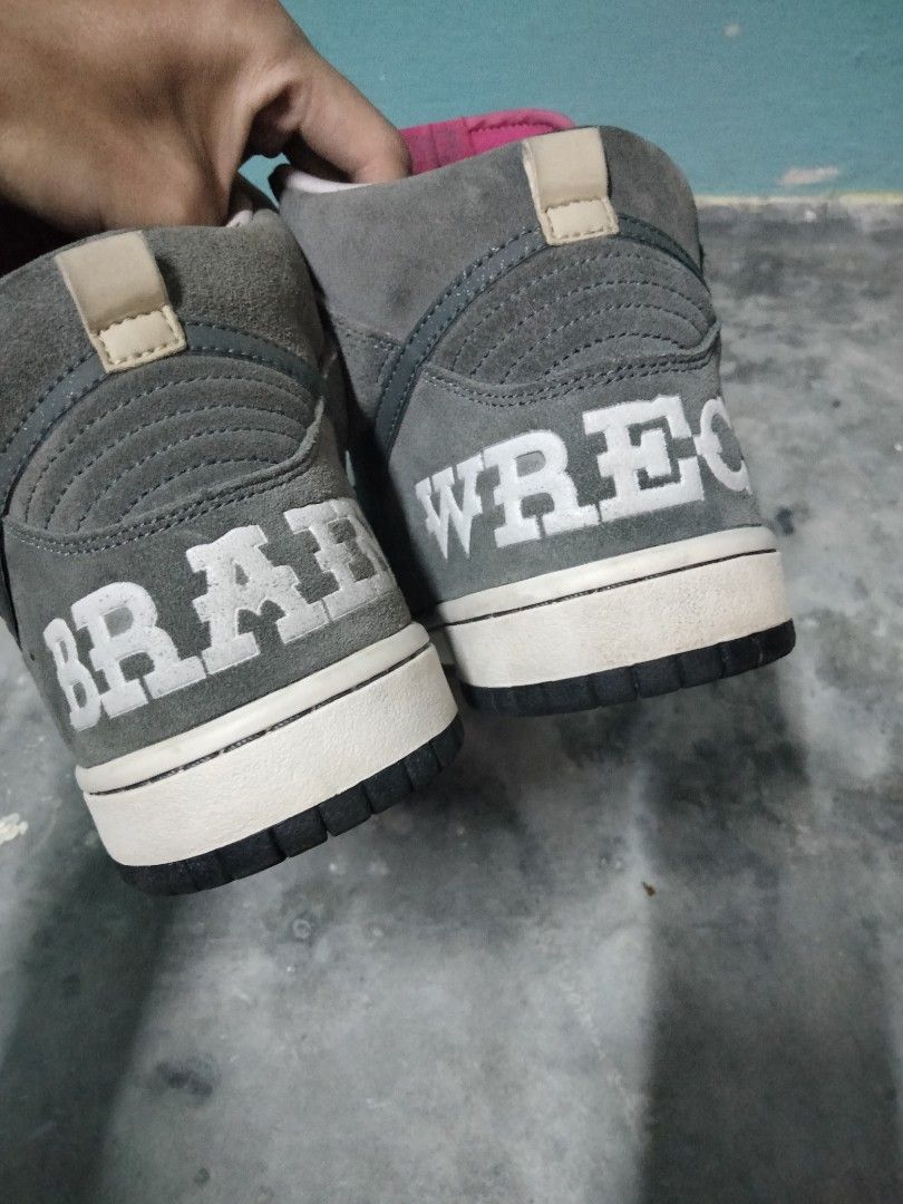 Nike SB Dunk hi Brain Wreck, Men's Fashion, Footwear, Sneakers on Carousell