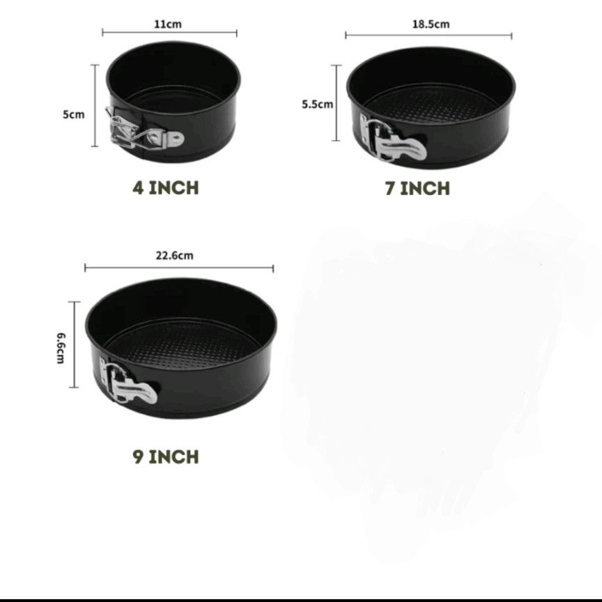 Nonstick springform round pan, Furniture & Home Living, Kitchenware ...