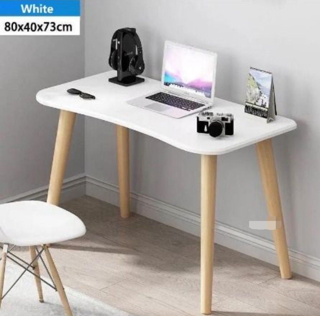 Nordic desk / writing table / study desk, Furniture & Home Living ...