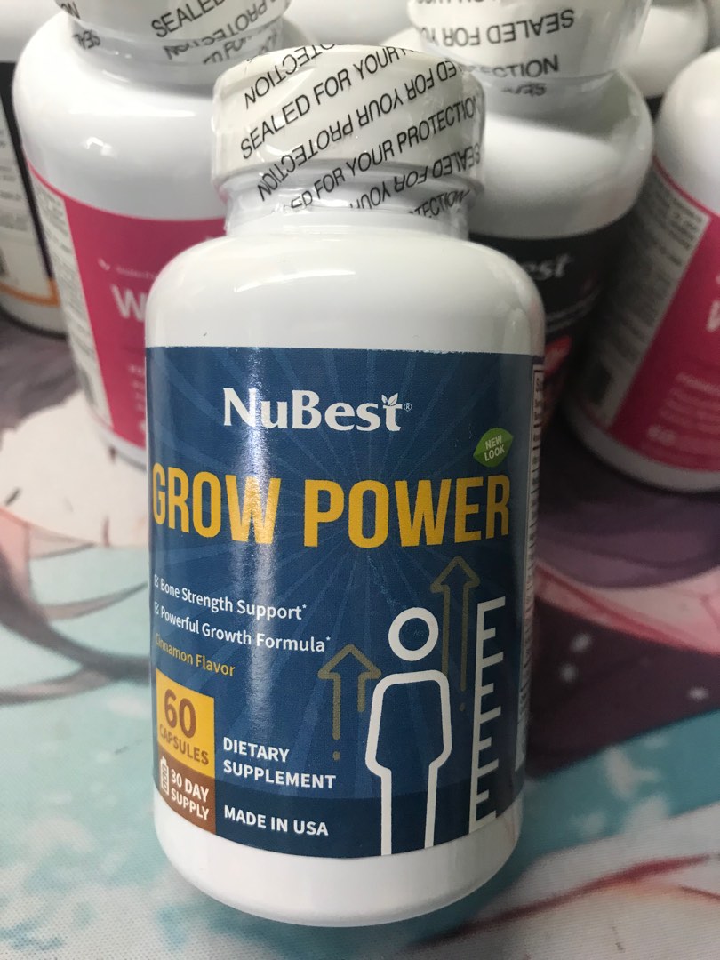 Nubest - Grow Power, Hair Xtra, Brain, Woman Multi Vitamin, Health ...