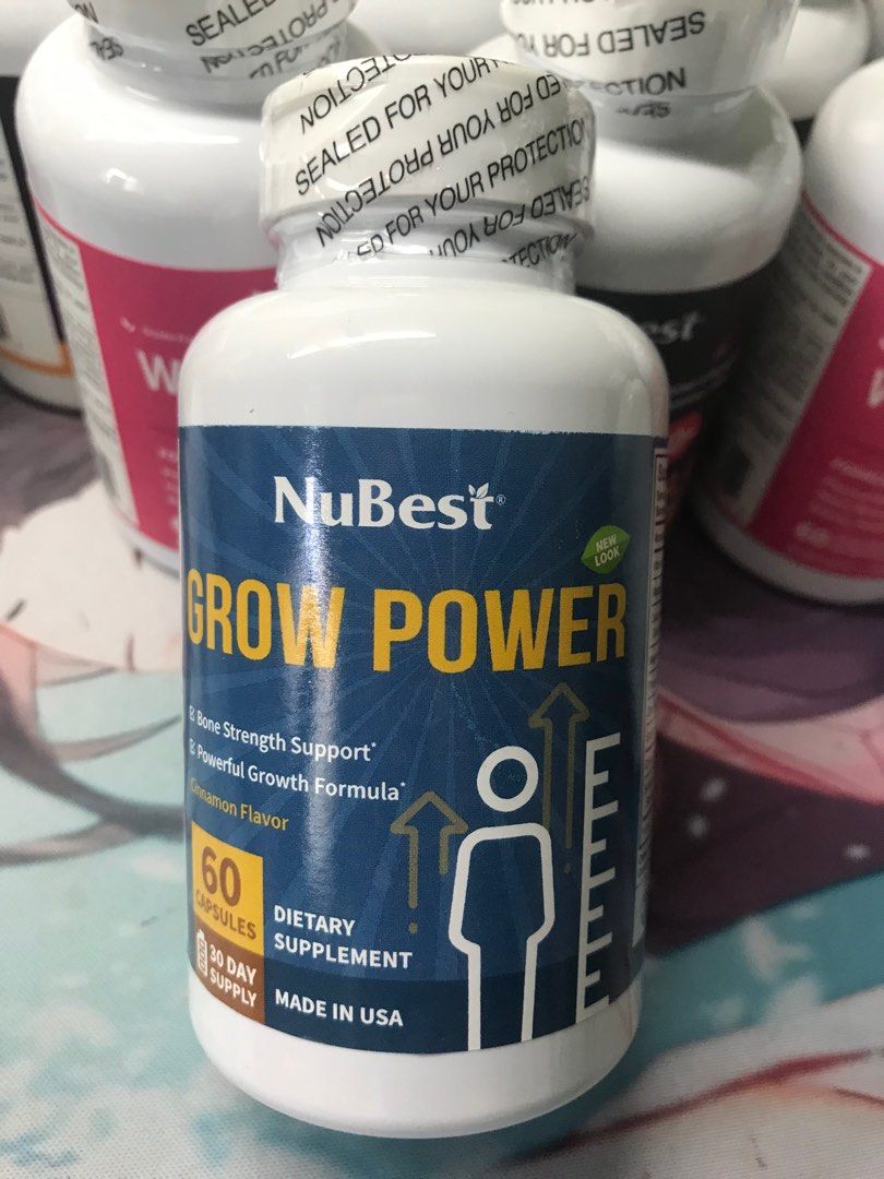Nubest - Grow Power, Hair Xtra, Brain, Woman Multi Vitamin, Health ...