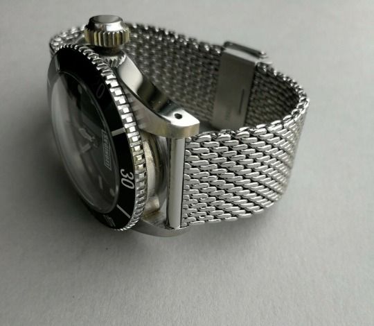 Omega Seamaster Bond Style Milanese Mesh Watch Bracelet. Brand New ...