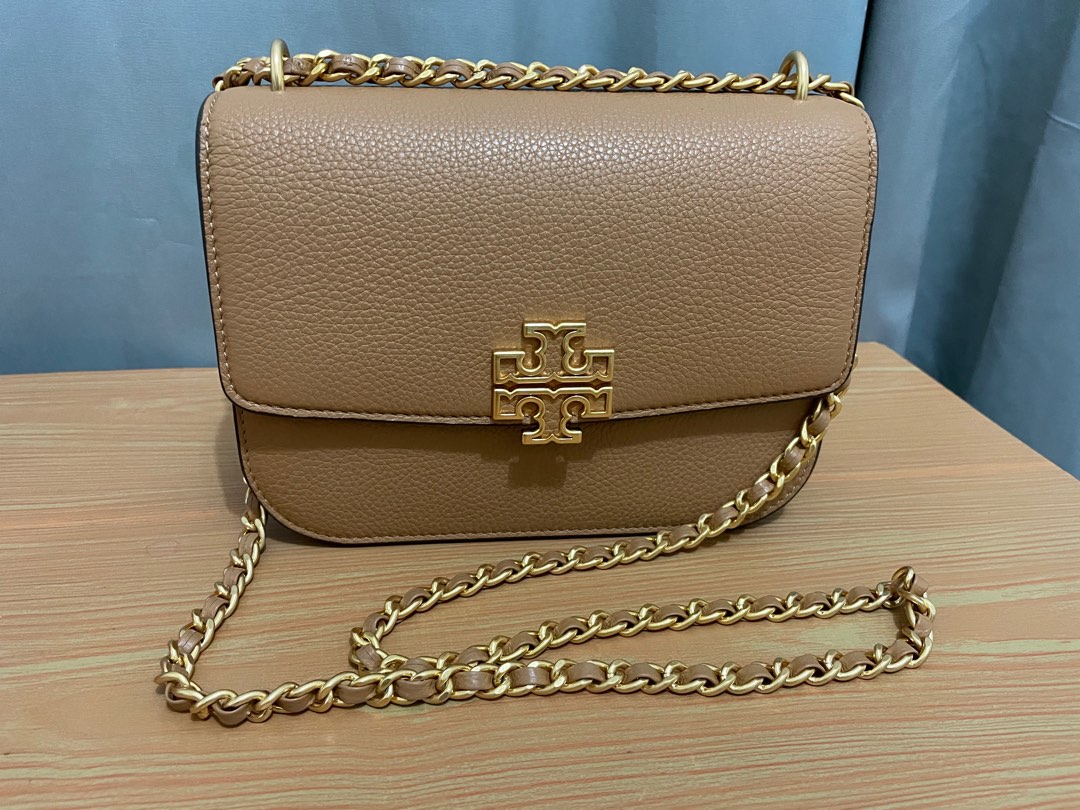Original Tory Burch Britten Small Adjustable Shoulder Bag, Women's ...