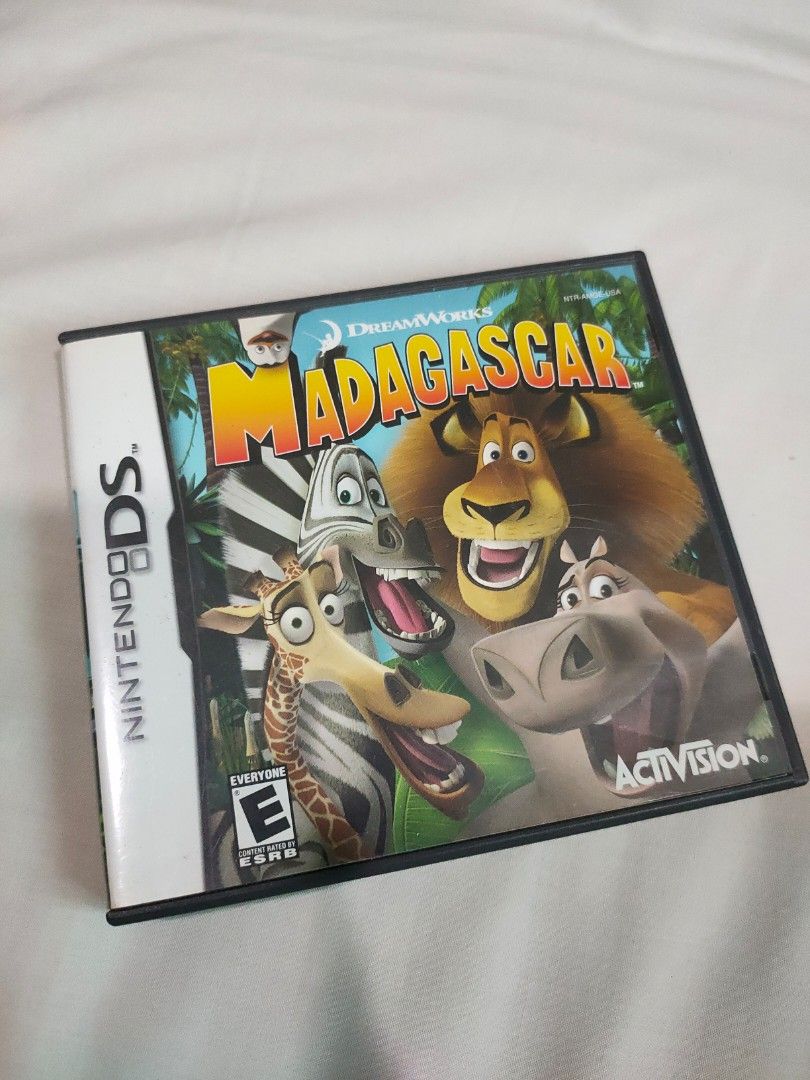 Original US Version Madagascar Nintendo DS Game, Video Gaming, Video ...