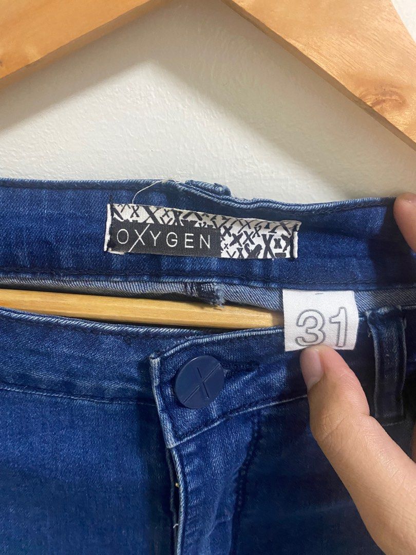OXYGEN PANTS FOR MEN ORIGINAL SIZE 31, Men's Fashion, Bottoms, Jeans on ...
