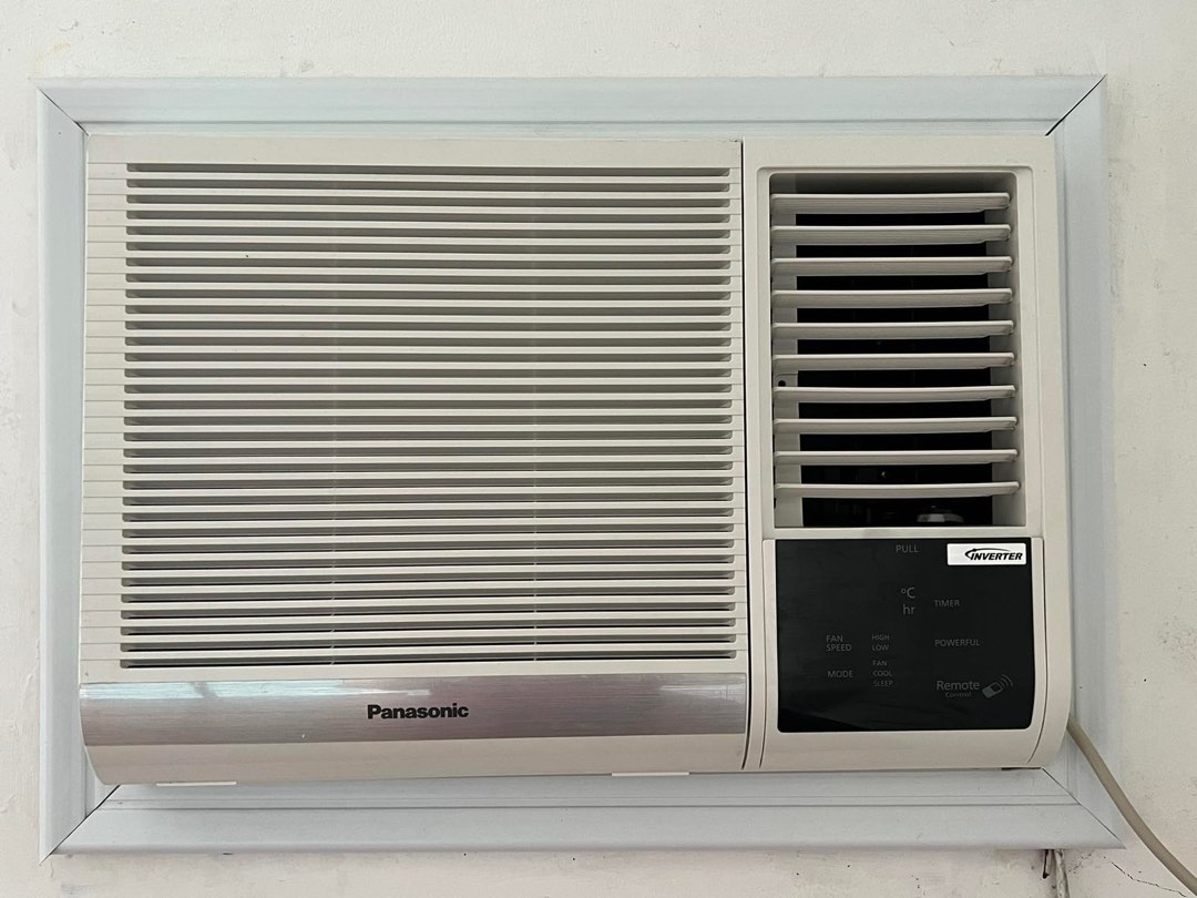 Panasonic window type 1.5HP INVERTER, TV & Home Appliances, Air ...