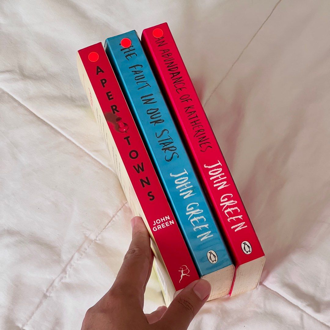 Paper Towns / The Fault in Our Stars / An Abundance of Katherines by ...