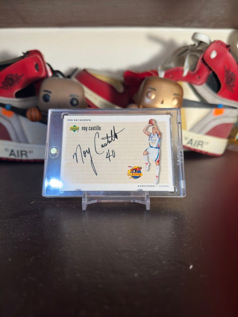 PBA Vintage Cards Autograph - Noy Castillo Auto, Hobbies & Toys ...