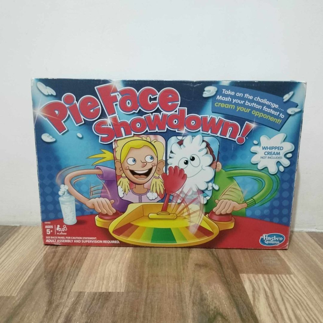 PIE FACE SHOWDOWN, Hobbies & Toys, Toys & Games on Carousell