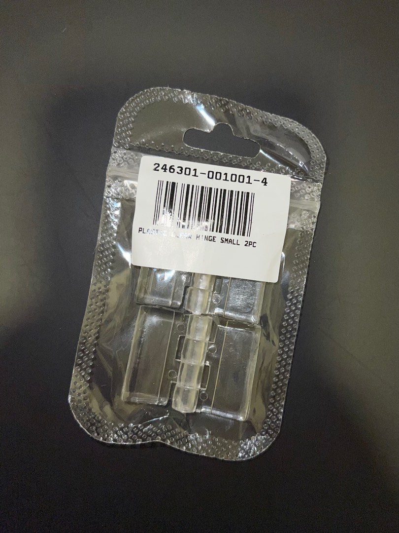 Plastic clear hinge, Hobbies & Toys, Stationery & Craft, Craft Supplies ...