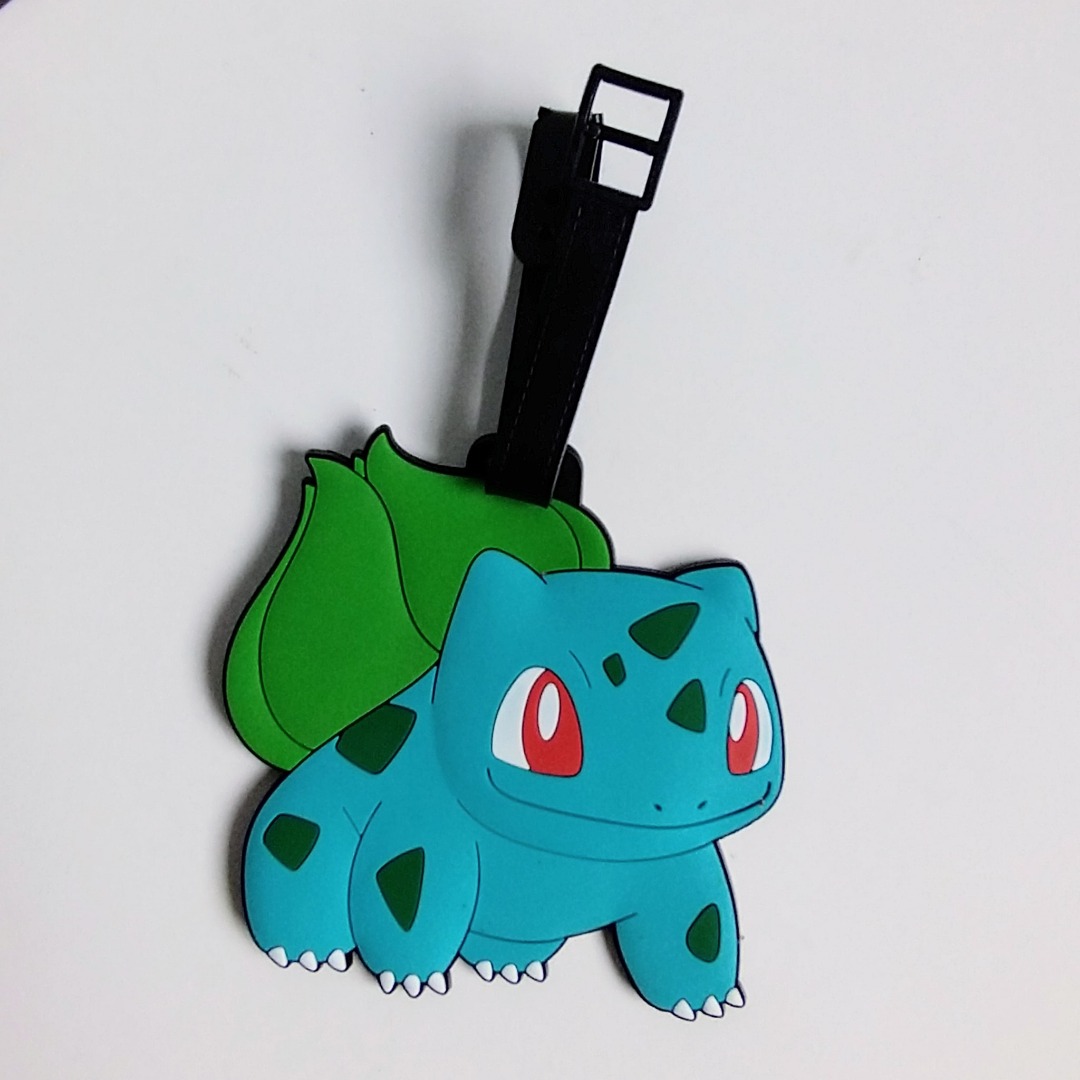 Pokemon Bulbasaur Travel Luggage/Baggage Tag, Hobbies & Toys, Travel ...