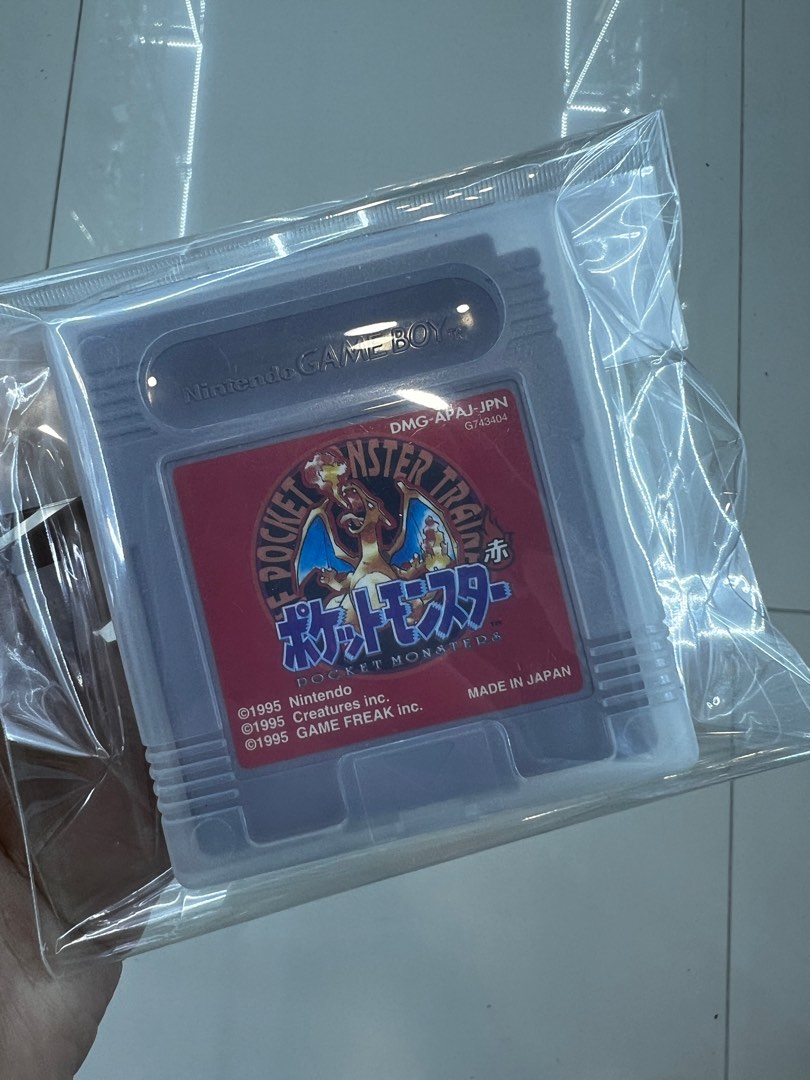 Pokemon Gameboy Cartridge, Hobbies & Toys, Toys & Games on Carousell