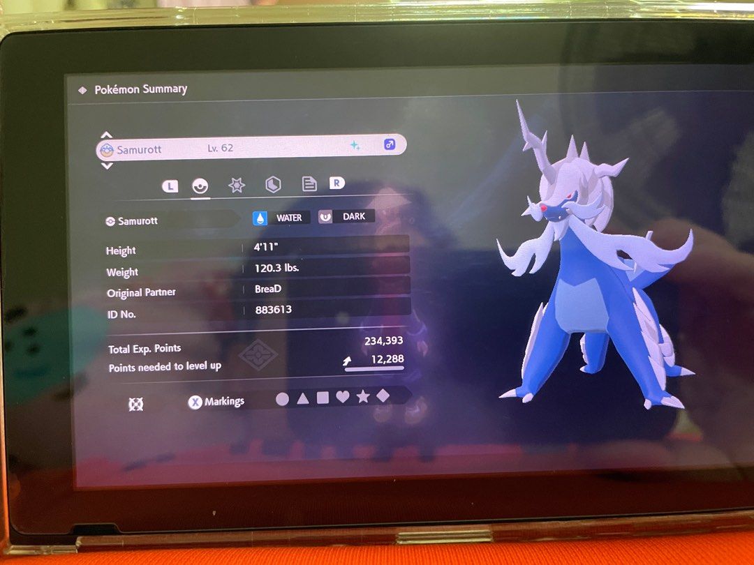 Pokemon Hisuan for sale, can be transferred to Pokemon Scarlet and ...