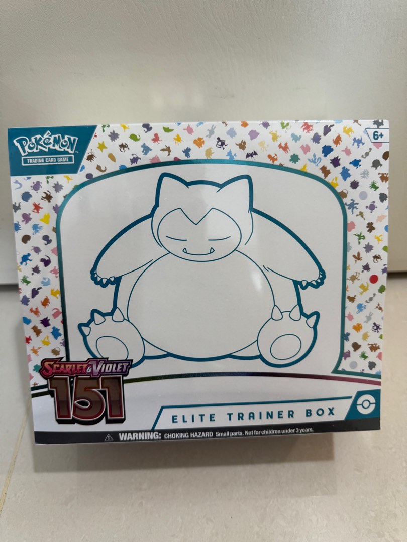 Pokemon TCG SV3.5 Scarlet and Violet 151 Elite Trainer Box ETB Brand New Factory Sealed, Hobbies ...