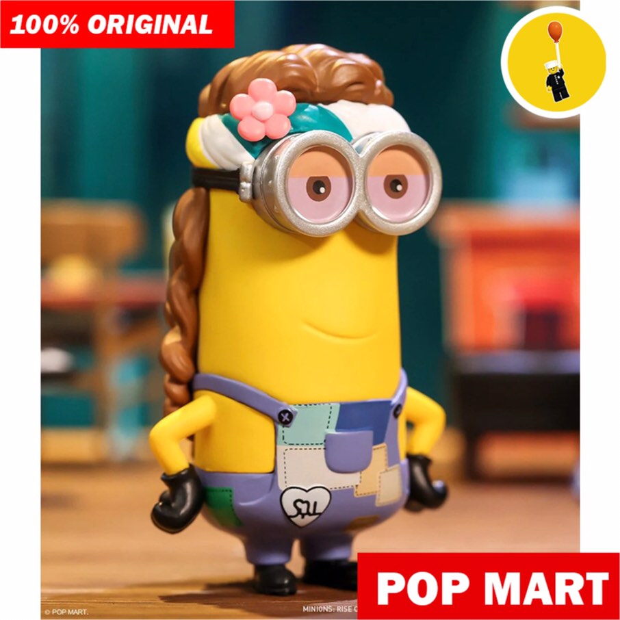 POP MART Minions 2 The Rise of Gru Series Blind Box 盲盒 - Hippie Kevin ...