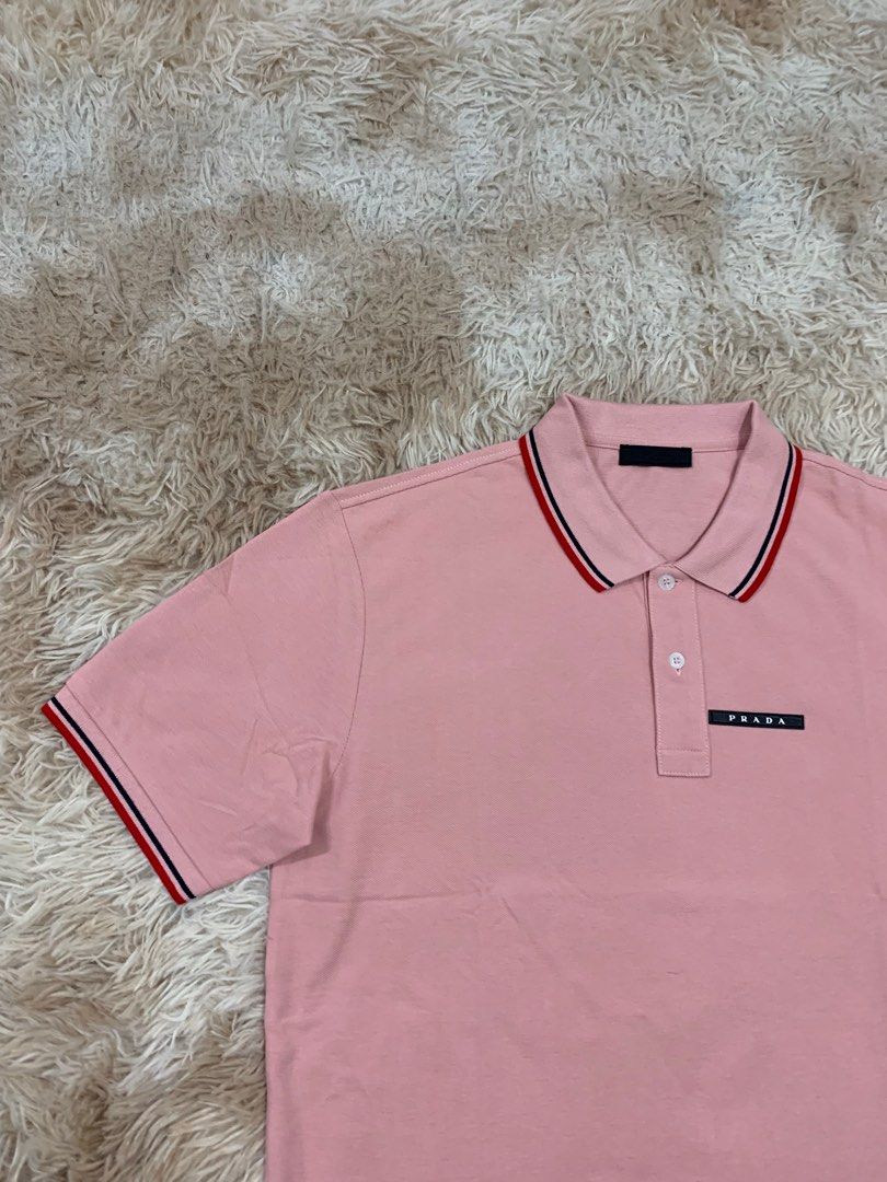 Prada - Classic Logo Polo Shirt, Men's Fashion, Tops & Sets, Tshirts ...
