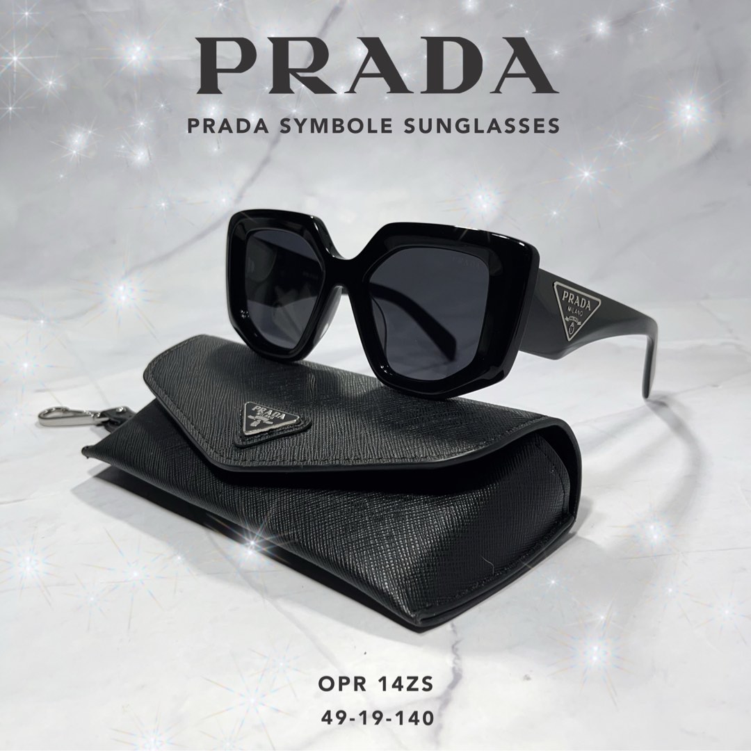 Prada Symbole Sunglasses | OPR 14ZS | 49-19-140, Women's Fashion ...