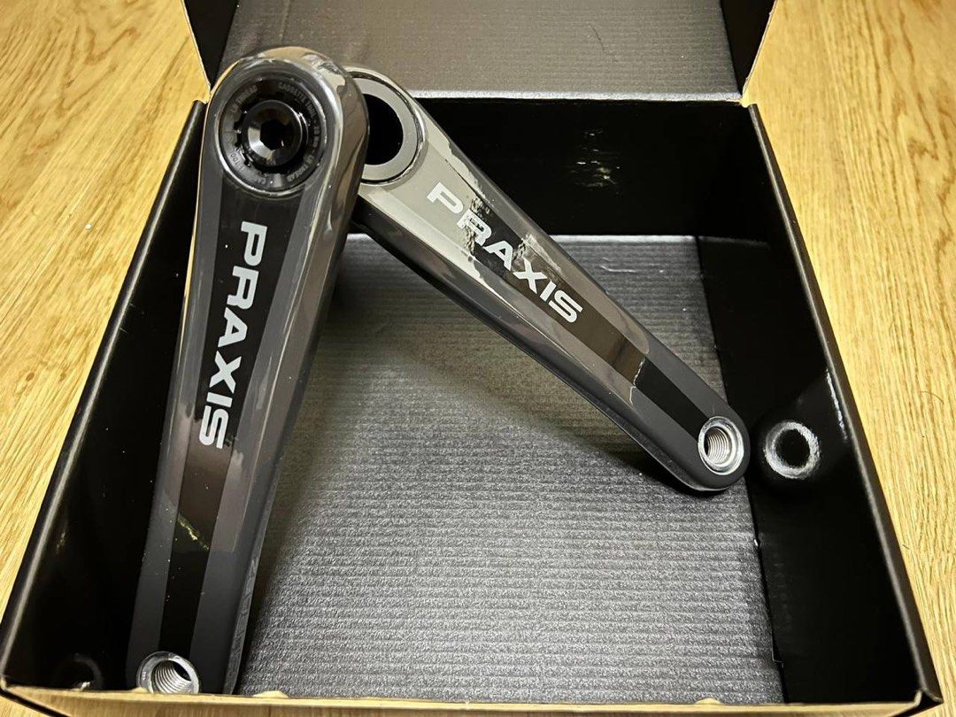 Praxis crank set 170mm lightworks spider praxis ceramic BB Brompton ...