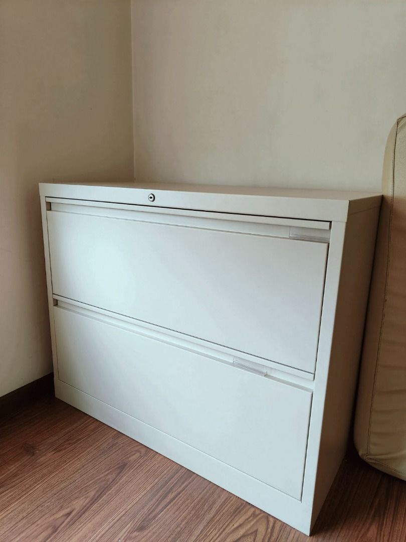 Pre-loved Heavy Duty 2-Drawer Filing Cabinet, Furniture & Home Living ...