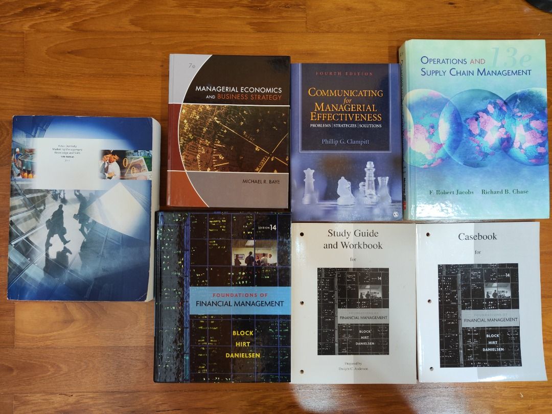 Pre-loved MBA textbooks for sale, Hobbies & Toys, Books & Magazines ...