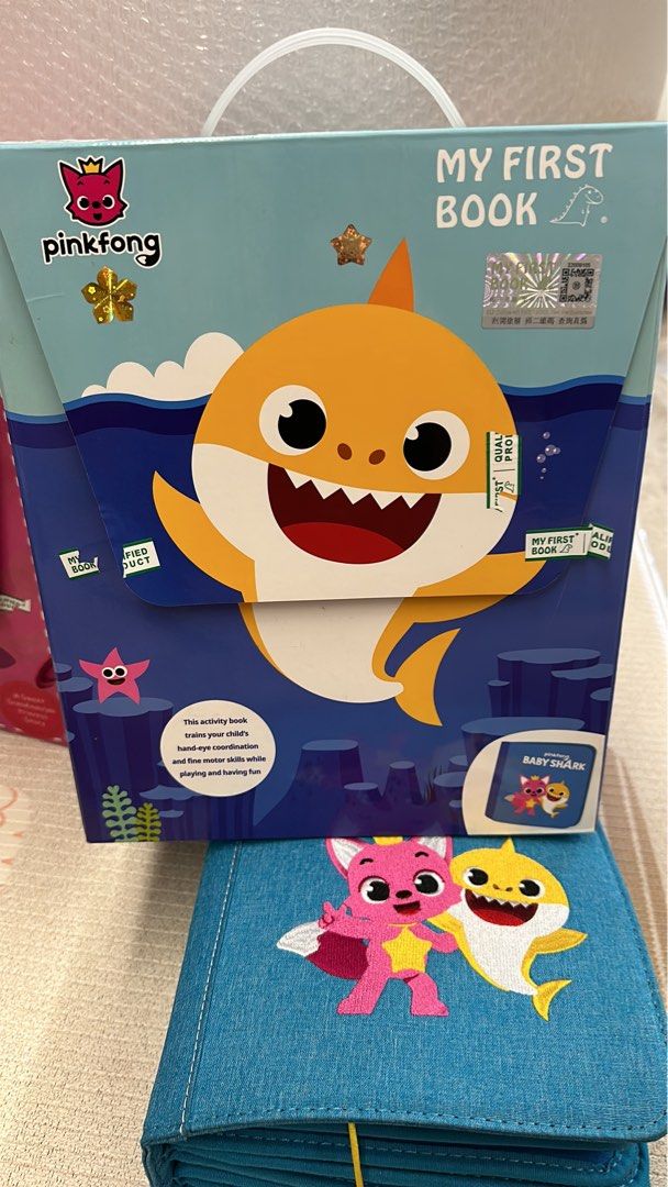 Princess and baby shark quiet activity book, Hobbies & Toys, Books ...