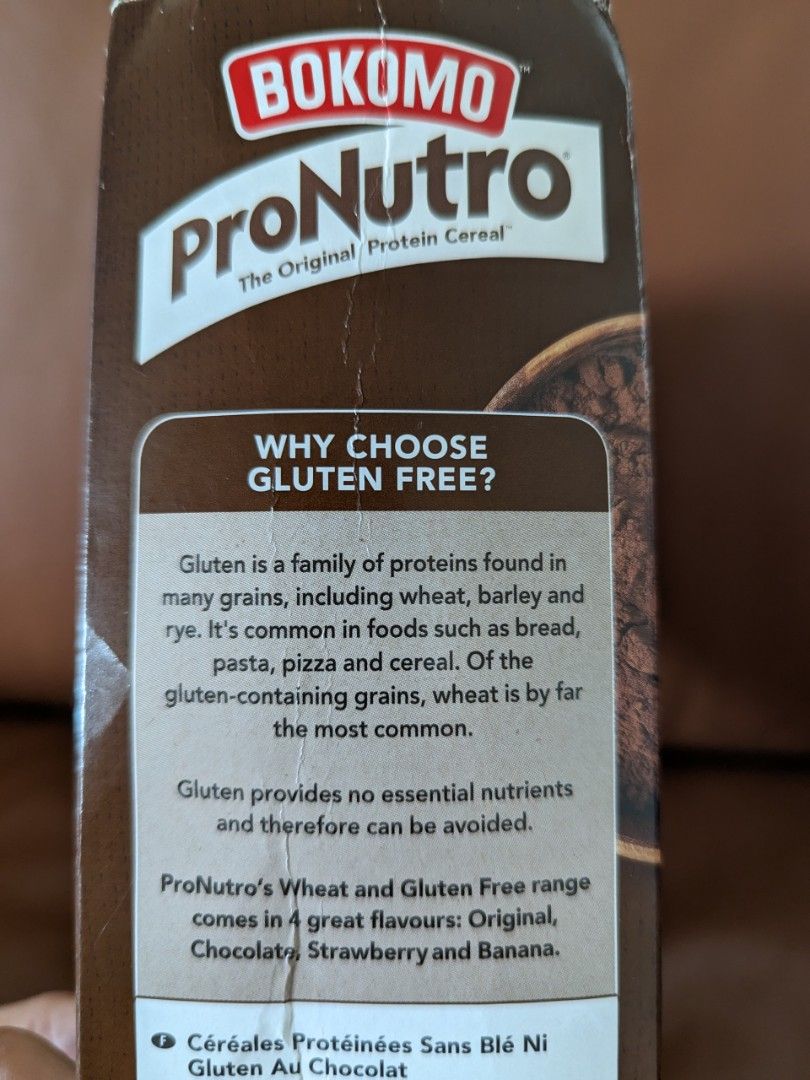 Protein Powder 1kg Cereal Bokomo Pronutro Gluten Free Chocolate Flavour ...