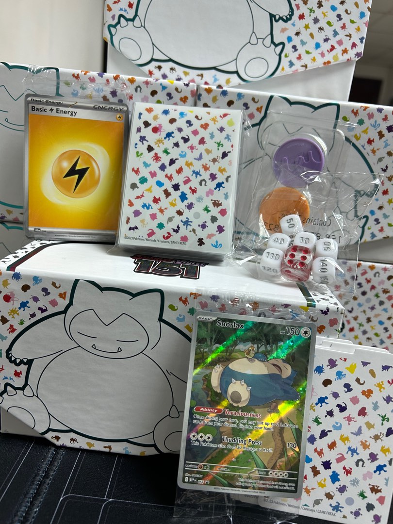 【美版PTCG】151 ETB盒+配件 #pokemon #寶可夢 #卡比獸 #scarlet&violet #ETB, 興趣及遊戲, 玩具 & 遊戲類 - Carousell