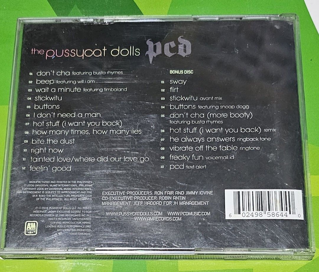 Pussycat Dolls - PCD - 2 CD - VG, Hobbies & Toys, Music & Media, CDs ...
